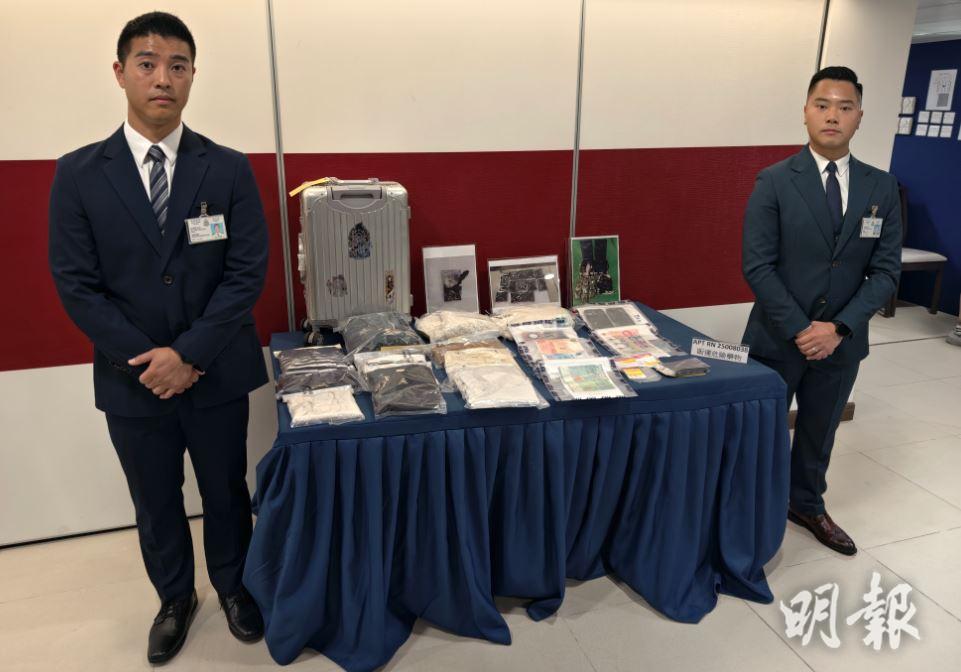 警檢320萬元海洛英 跨境販毒兩「豬」被捕 (17:16) – 20250412 – 港聞 – 香港網絡