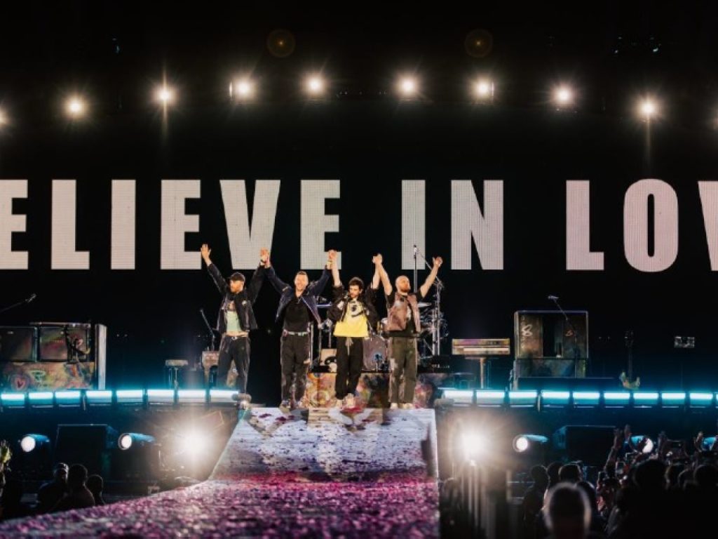 Coldplay完成4場演出約20萬人入場 體育園稱運作暢順 – RTHK – 香港網絡