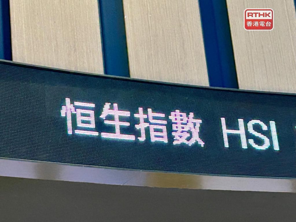 港股下午初段跌逾百點 – RTHK – 香港網絡
