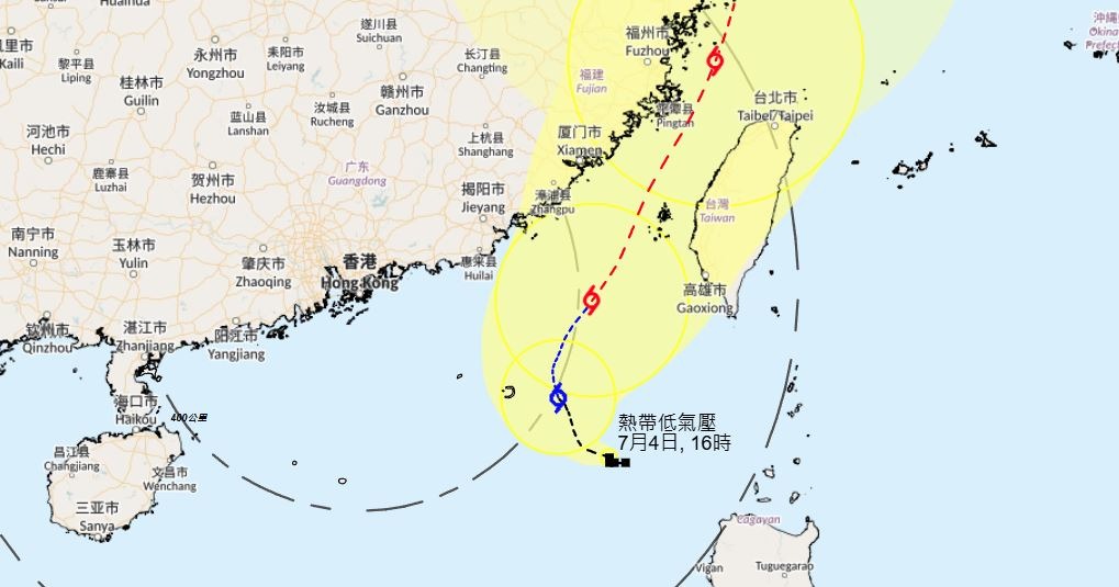 天文台：一號戒備信號至少維持至周六中午 (16:54) – 20250704 – 港聞 – 香港網絡